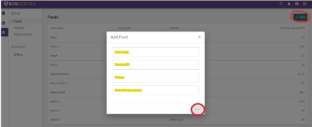 How do I set Up Feed Types?