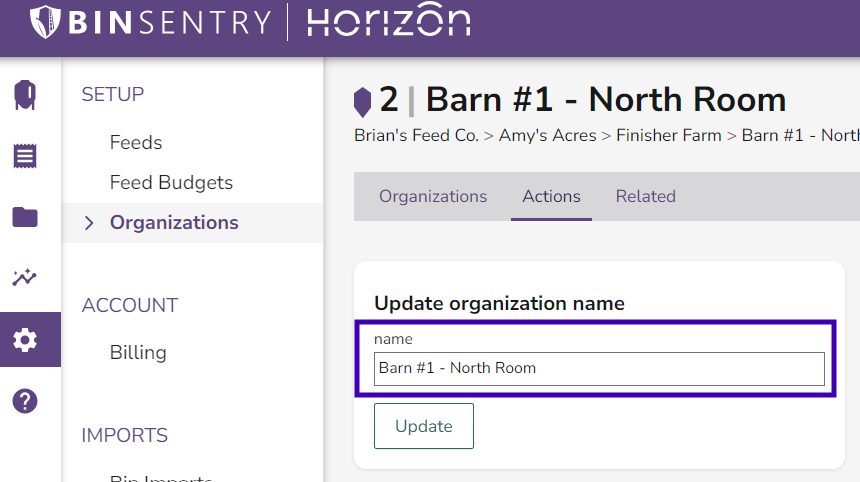 How Do I Update Barn Names?